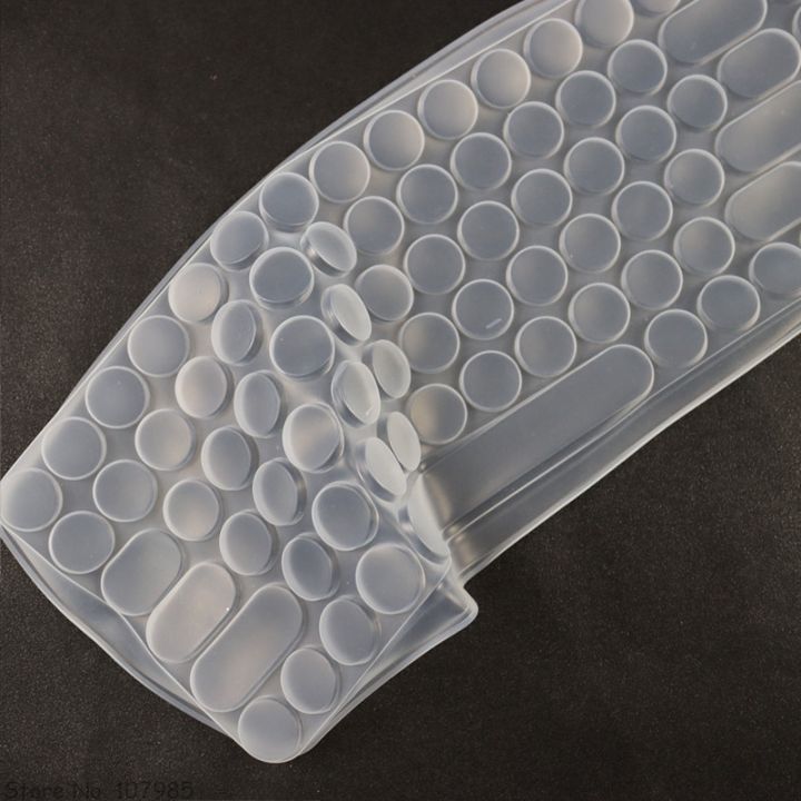 Soft Dustproof Silicone Keyboard Cover Protector Skin For Logitech POP ...