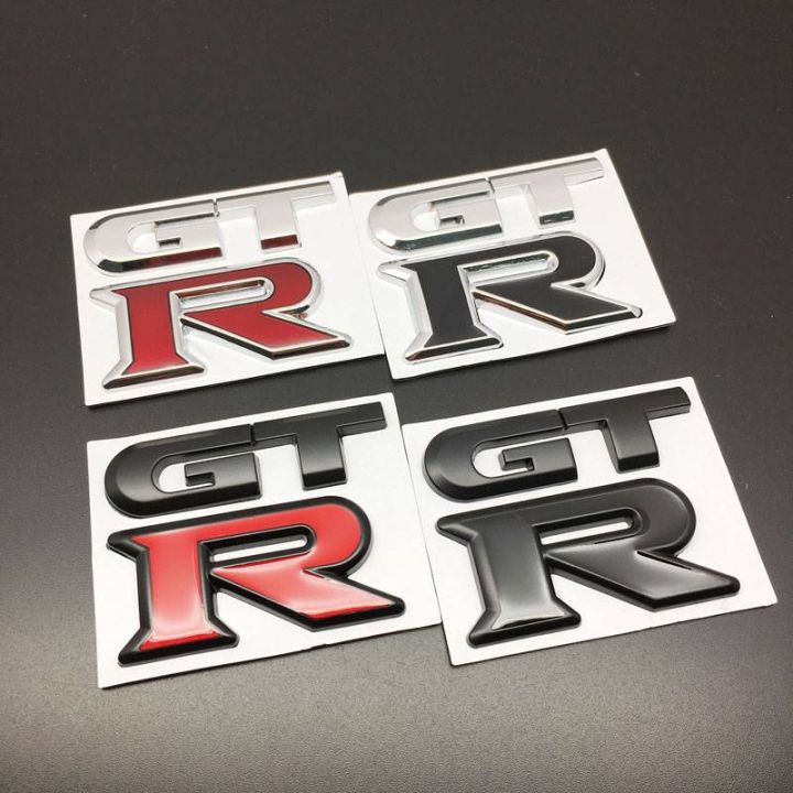 xps 1PCS 3D Metal GTR Sticker Car Rear Trunk Body Emblem Sticker For ...