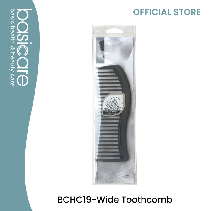 BASICARE Wide Tooth Comb 17cm BCHC19 | Lazada PH
