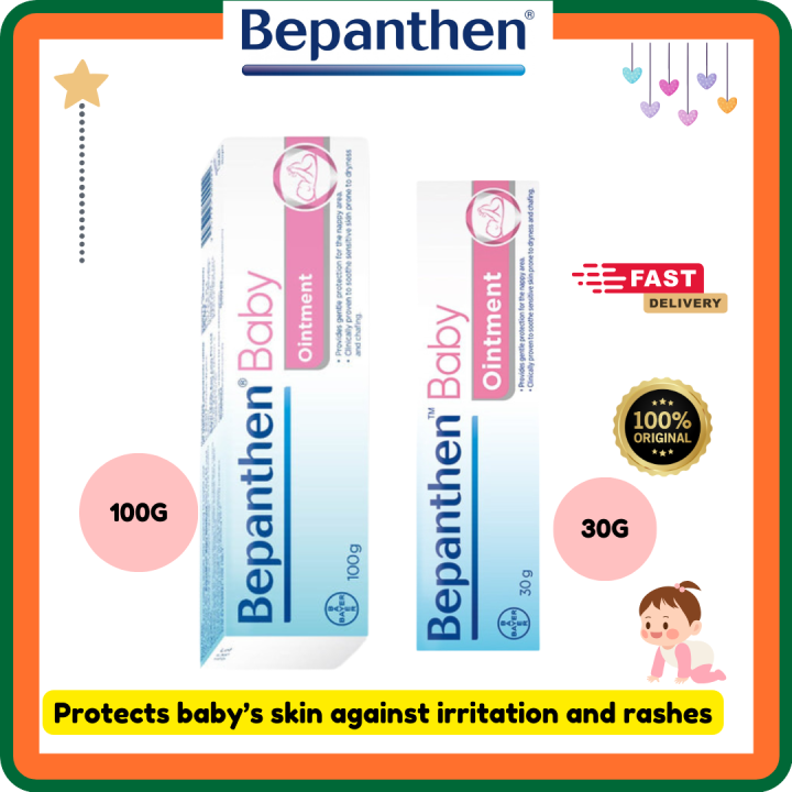 Bepanthen Baby Ointment 30g&100g | EXP: 07/26 & 03/27| Dry Skin ...