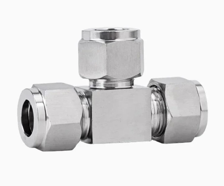 304 Stainless Steel Compression Fitting Connector – Straight, Elbow ...