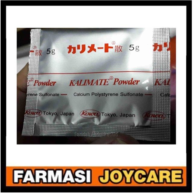 Kalimate Powder 5g 1 packet (Exp: May 2028) Calcium Polystyrene ...