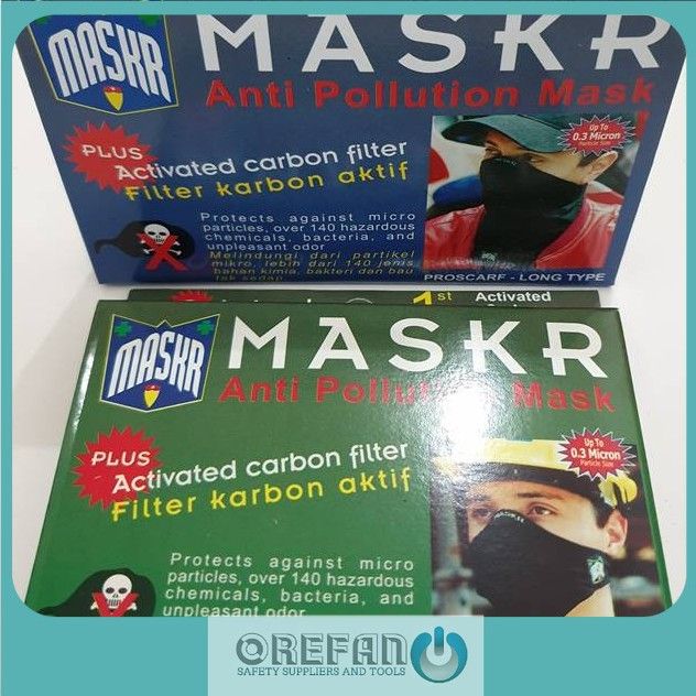MASKER SAFETY MOTOR PROYEK INDUSTRI KAIN MASKR KARBON AKTIF ORIGINAL ...