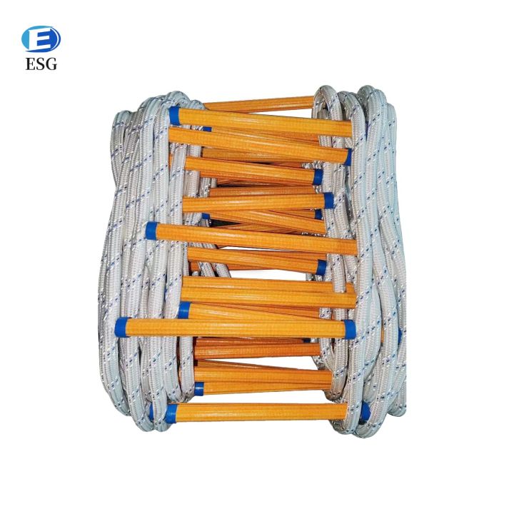 Rope Ladder,Emergency Fire Escape Ladder Flame Resistant Safety Rope ...