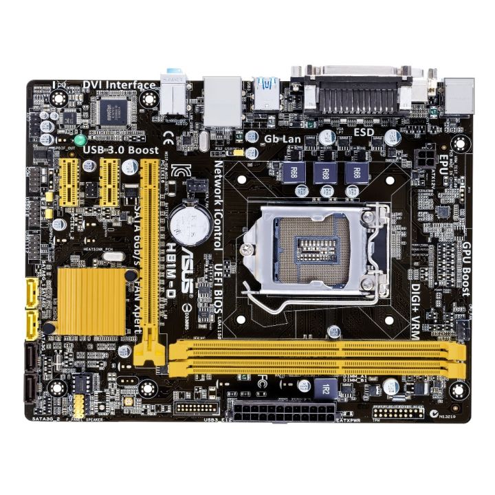 1150/Mainboard/ASUS H81M-D Plus/DDR3/Gen4-5 | Lazada.co.th