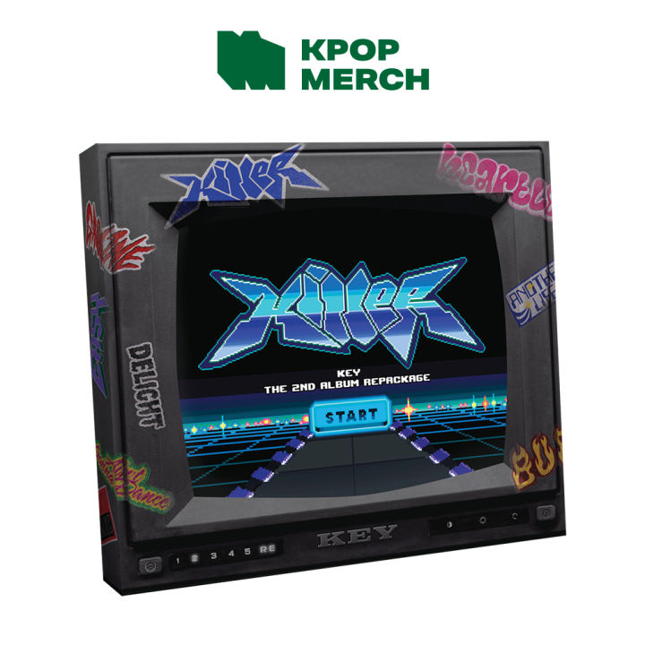 SHINee KEY - 2nd Repackage Album [ Killer ] CRT version ( Box ver ...