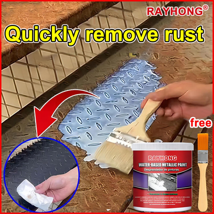 RAYHONG®【Free brush】Rust Remover for Metal Lubrication and Anti-Rust ...