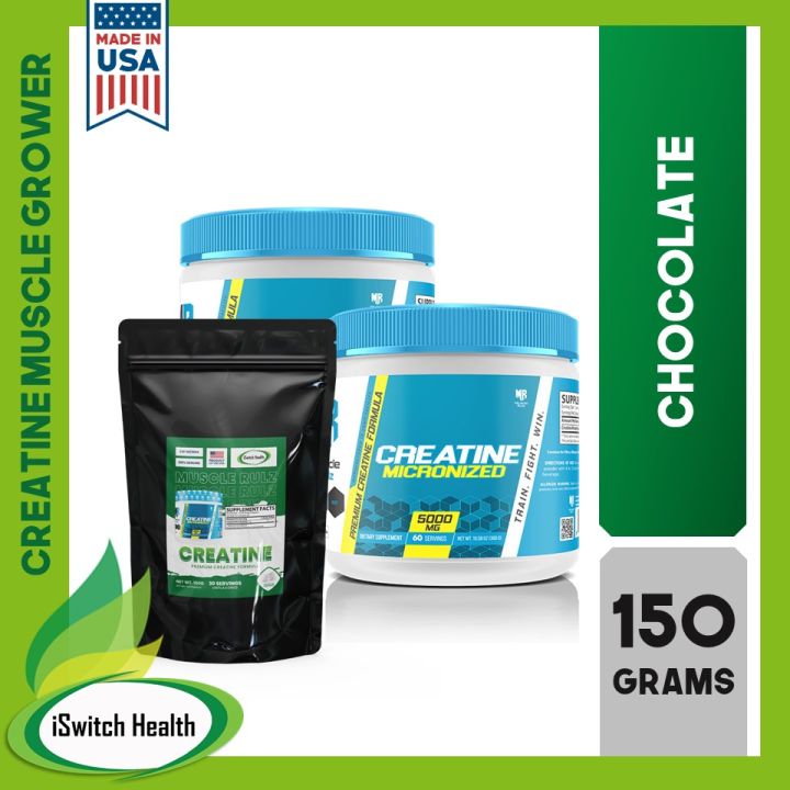 Muscle Rulz Creatine Micronized 150g (REPACKED) | Creatine Monohydrate ...