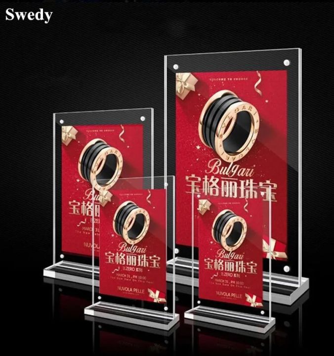 Menu Mica Standee Tentcard Quét QR Quảng Cáo Để Bàn A4 A5 A6 - Đế Trong ...
