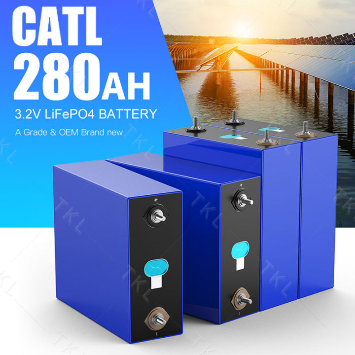CATL LiFePO4 120ah/280ah แบตเตอรี่ลิเธียม 3.2V แบตเตอรี่ลิเธียมไอออนแบบ ...