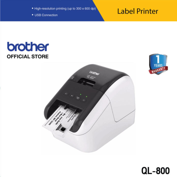 BROTHER Label Printer P-TOUCH QL-800 เครื่องพิมพ์ฉลาก เชื่อมต่อ ...