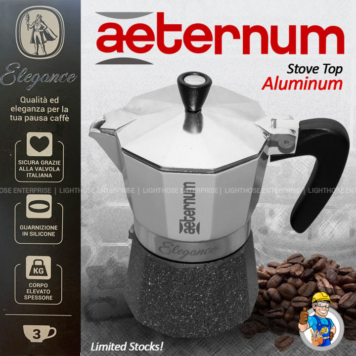 BIALETTI Italy Aeternum Coffee Maker Allegra - 3Cups (200mL) | Lazada PH