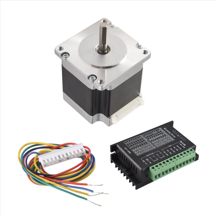 W3【eryu01】Nema 23 23HS5628 Stepper Motor 57 Motor 2.8A With TB6600 ...
