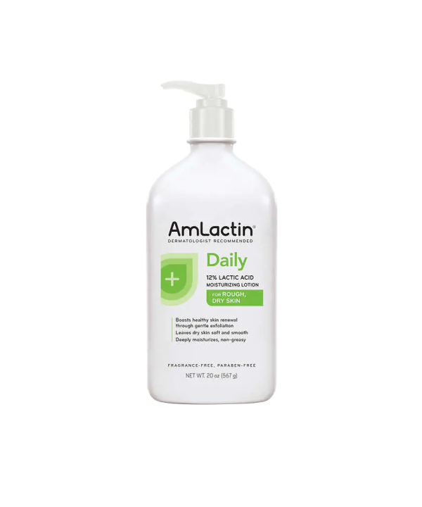 AmLactin Daily Moisturizing Lotion for Dry Skin | Exfoliator and Body ...