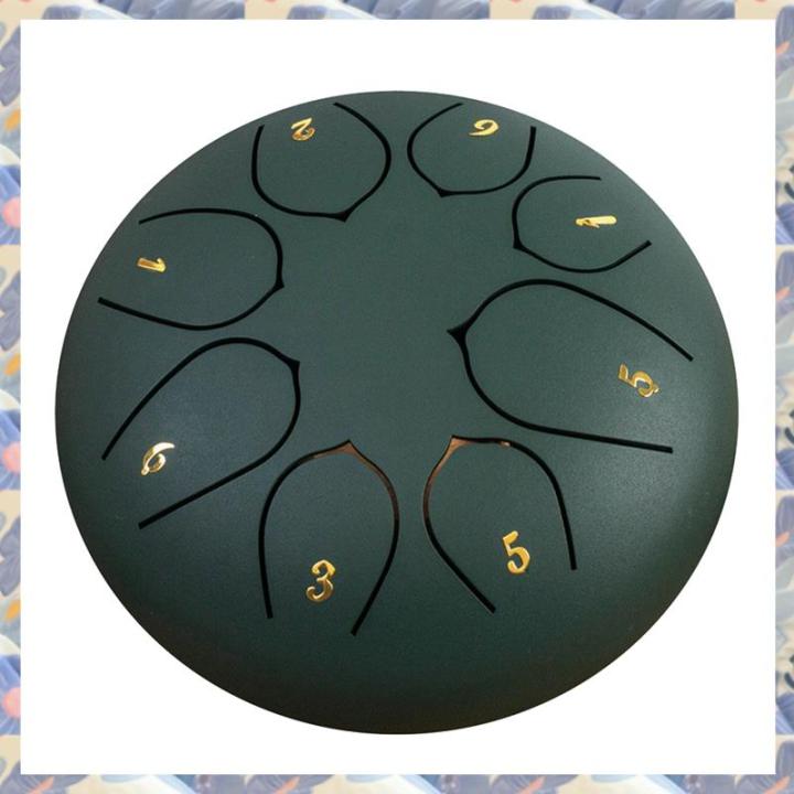 (VAMI) Hollow Drum Six-Inch Eight-Tone Rain Drum, Pleasant Sound ...