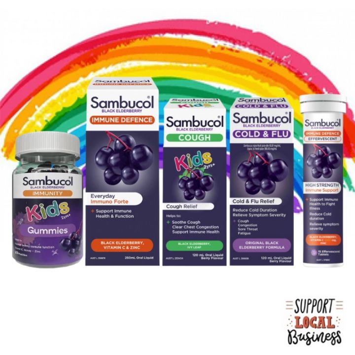 Authorised Store - Sambucol Kids Immunity Gummies, Immune Defence ...