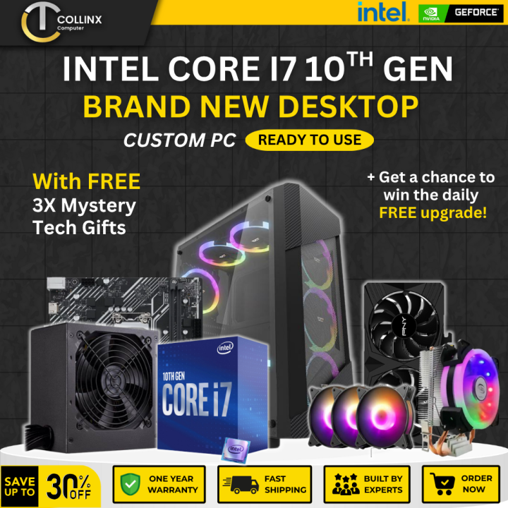 [ INTEL I7 10TH GEN PC BUILD - PREMIUM ] Intel Core i7 10700F RGB ...