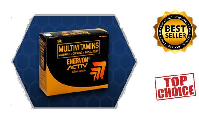 ENERVON ACTIV Multivitamins+Min+Gin+Royal Jelly Soft Gel Cap 5's ...