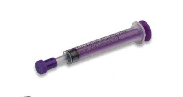 ไซริงค์ป้อนอาหาร MONOJECT™ 3 ML STERILE PURPLE SYRINGES W/ CAP FOR ...