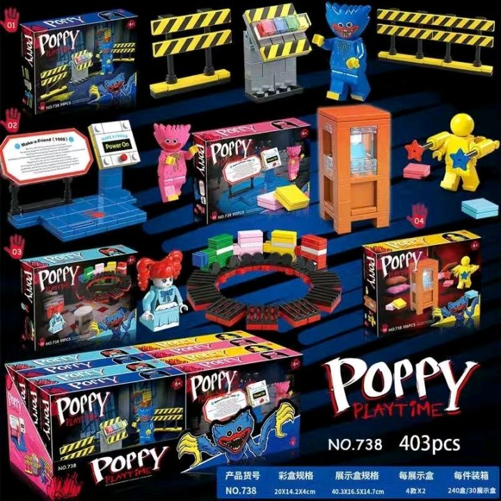 SPoppy Playtime Toys with Lego Bobby's Playtime Hug Doll Toy Blocks ...