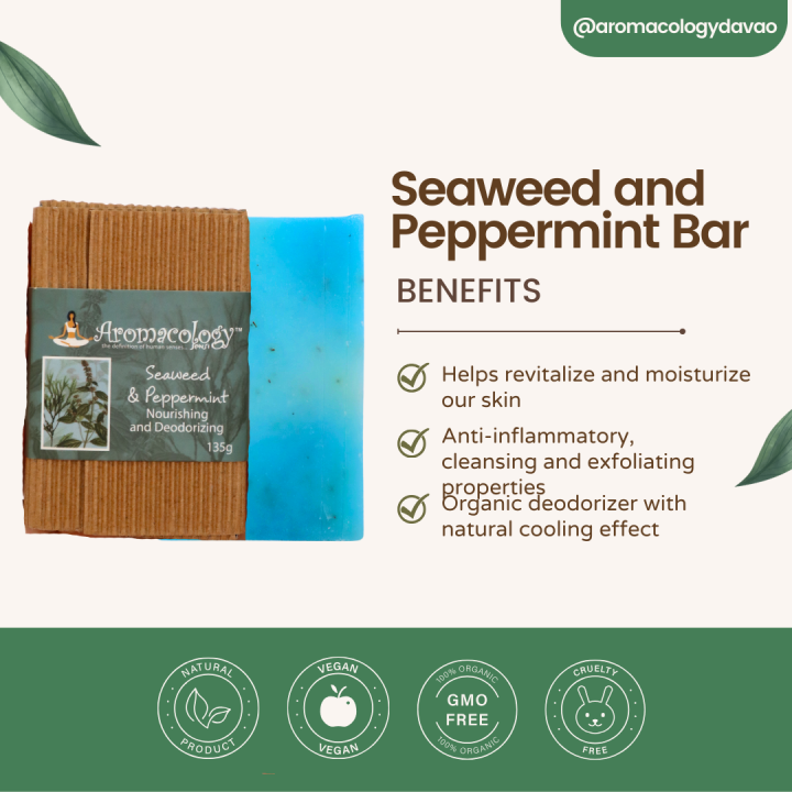 Aromacology Seaweed and Peppermint Bar | Lazada PH