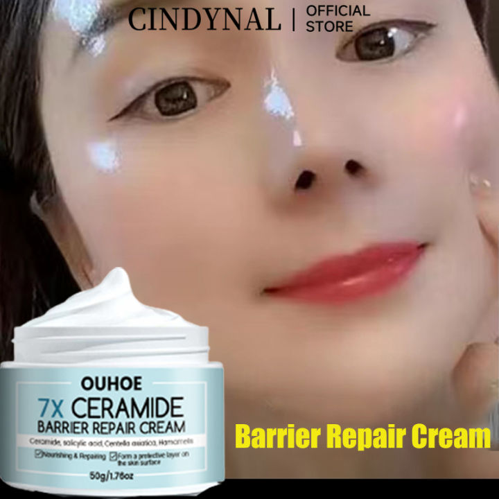 CINDYNAL 7X Ceramide Barrier Moisture Cream 50g Hydrating Cream Anti ...