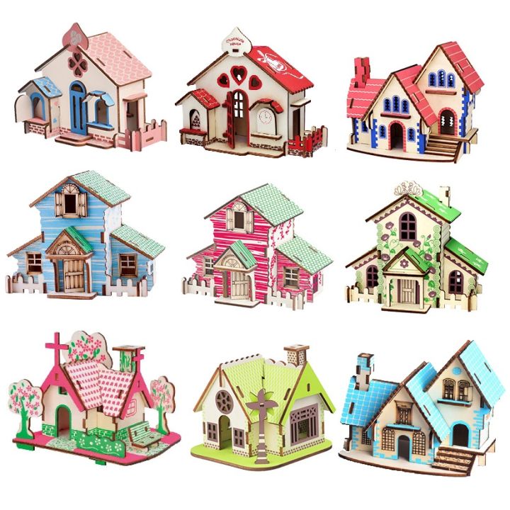 Tuyển tập Mô hình Mini nhỏ xinh: nhà cửa, xe cộ, máy bay, cano, ôtô ...