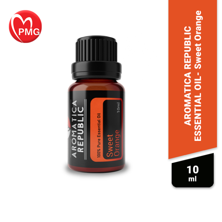 [AROMATICA REPUBLIC] Essential Oil Sweet Orange Bottle 10ml | Lazada