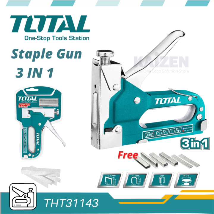 TOTAL THT31143 Staple Gun 3 in 1 | Lazada