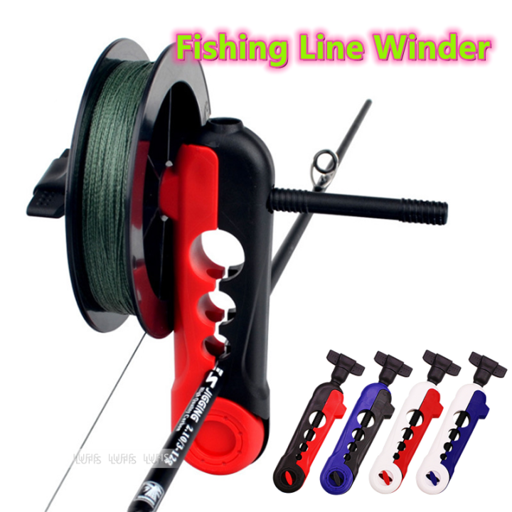 Portable Fishing Line Winder Spool Rod Holder Tools | Lazada