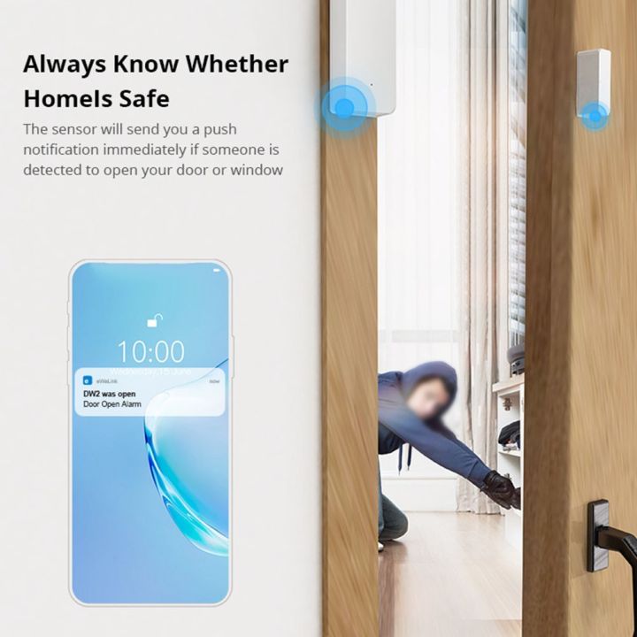 For Sonoff Dw2 Wifi Door Sensor Smart Switch Alarm Security System Automation Lazada Ph 