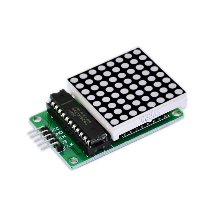 MAX7219 - Module Led Dot Matrix 8x8 Display with Max7219 for Arduino ...