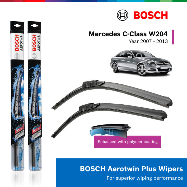Bosch Aerotwin Plus Multi Clip Wiper Set for MercedesBenz C-Class W204 ...