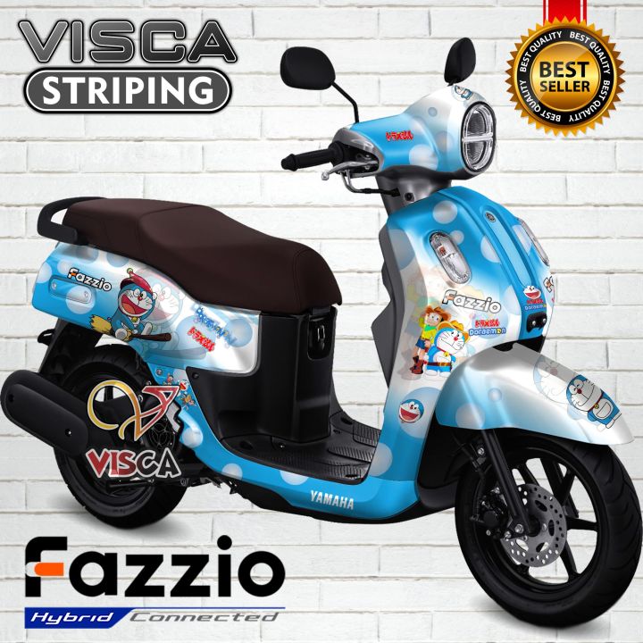Stiker Striping Fazzio Fullbody Variasi Doraemon | Lazada Indonesia