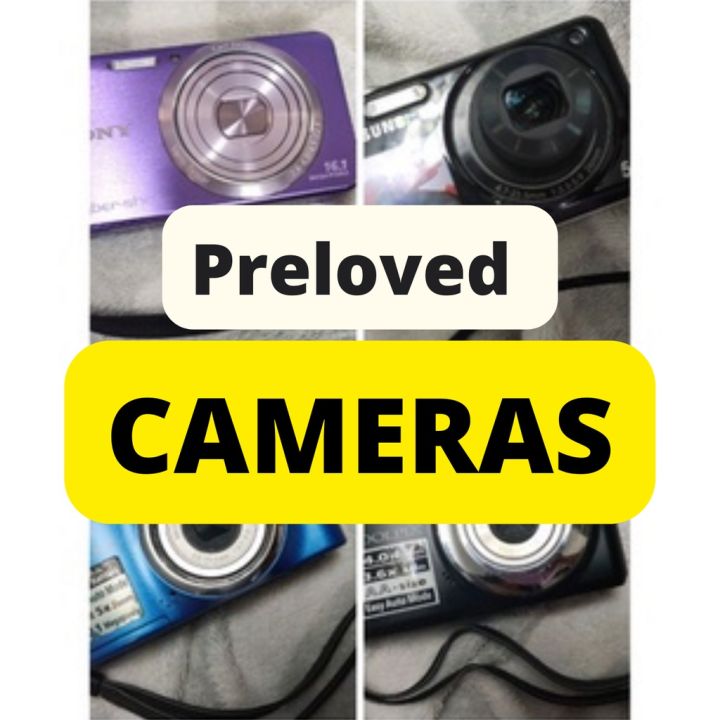 COD ♞,♘,♙preloved camera vlogging digital used second hand sony canon ...