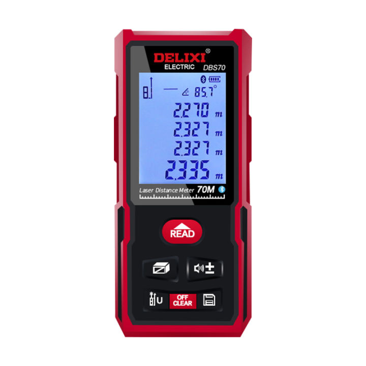 Delixi infrared high-precision laser range finder measurement electronic ruler room meter ...