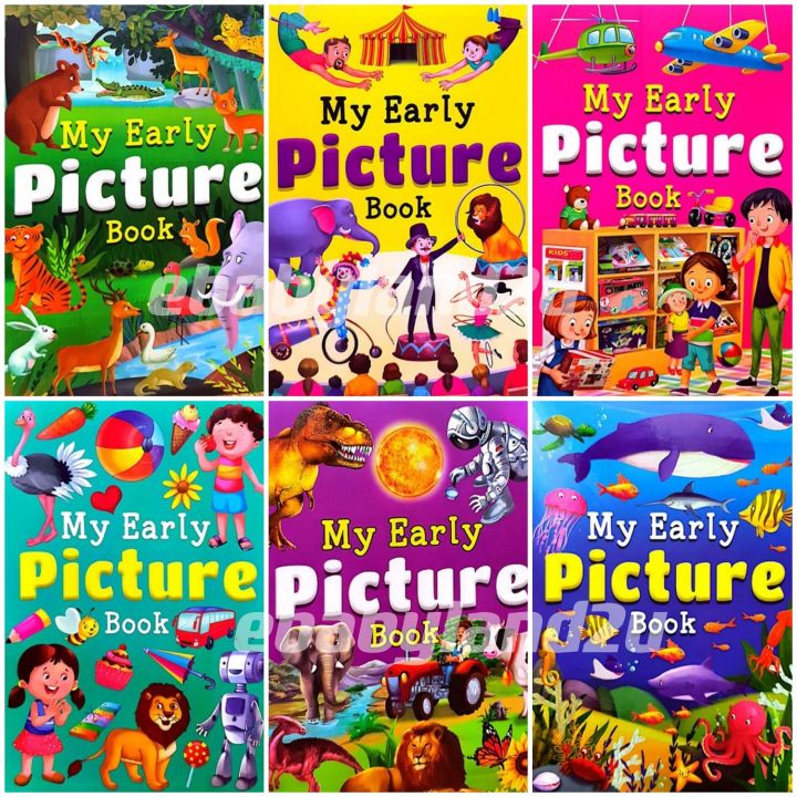 My Early Picture Book Turquoise For Kids Vocabulary Buku Kamus ...