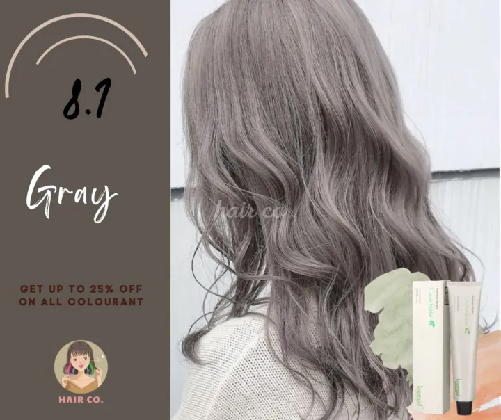 8.1 Gray Hair Color (Bremod Premium) 100ml | Lazada PH