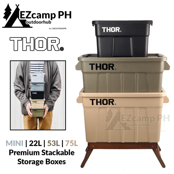 THOR ® Premium MINI 1L and LIMO 2.5L | 5L | 22L | 53L | 75L Stackable ...