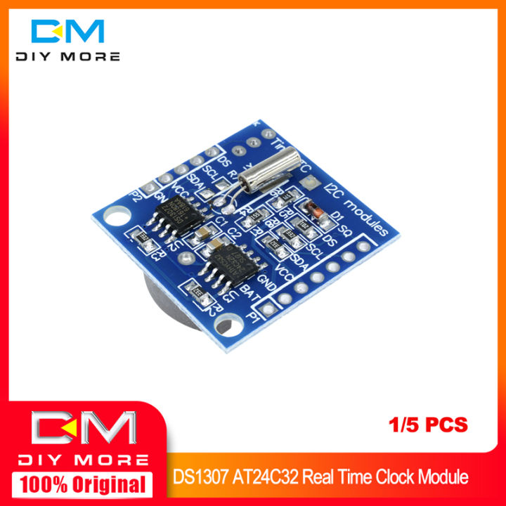 Original Diymore DS1307 AT24C32 Real Time Clock Module For Arduino 51 ... Original Diymore DS1307 AT24C32 Real Time Clock Module For Arduino 51 ...
