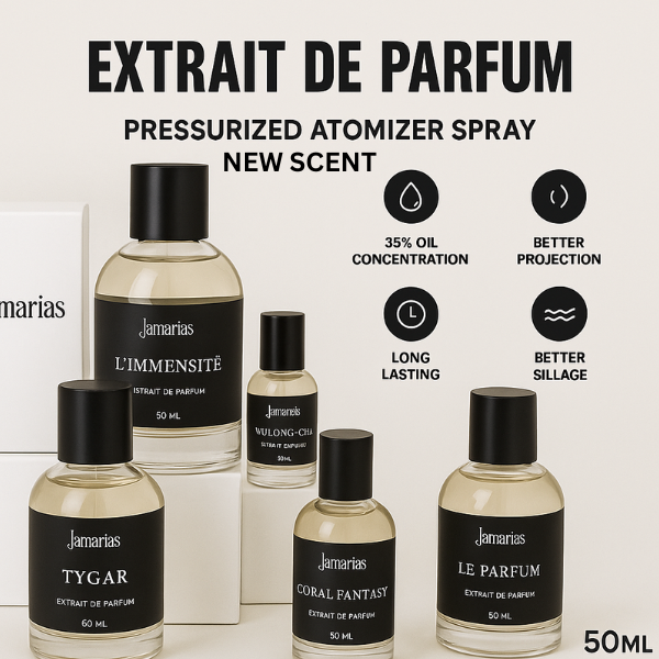 Extrait De Perfume - 35% Oil Fragrance Concentration | Jamarias Long ...