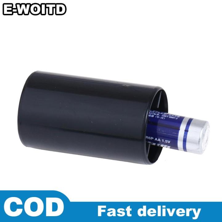 E-WOITD🔥🔥🔥 4PCS AA to D type cell battery converter adapter holder ...