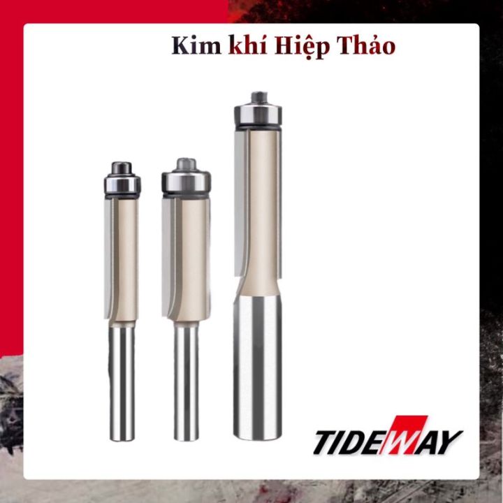 Mũi soi gỗ thẳng CNC lấy nền có bi mũi phay TIDEWAY MSTCB-TW-0201 ...
