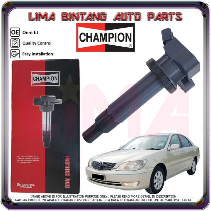 Toyota Camry ACV30 Ignition Coils , Plug Coil CHAMPION *Original* ( 2.4 ...