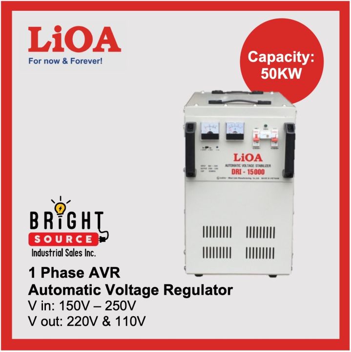 AVR 50000W AVR 50KW LiOA Automatic Voltage Regulator 50000W SH-50000 II | Lazada PH