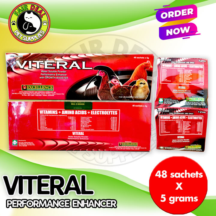 Viteral Performance Enhancer 5gx48 sachets (BOX) | Lazada PH