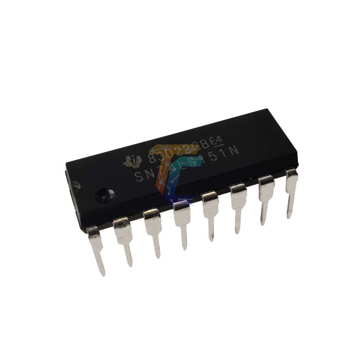 Original 74ls151 8 1 Line Selector Multiplexer IC dip ic Sn74ls151n ...