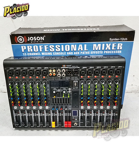 Joson Spider 12 - Professional 12 Channel Mixer | Lazada PH