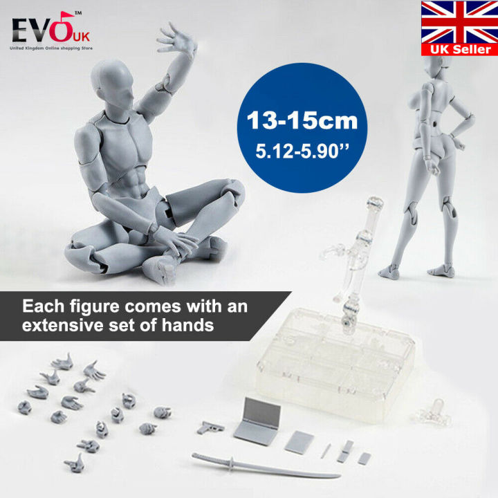 PAPITE【Ready Stock】Body Chan & Kun DX Set Action Figure Male Female ...