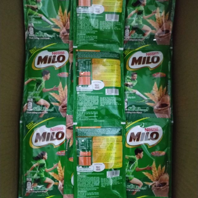 Milo Nestle Loại Dây 10 Gói x 22g Milo bột 10 gói (Date mới) | Lazada.vn